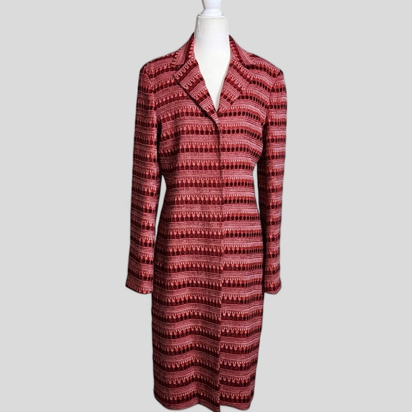 parallel | Jackets & Coats | Parallel Womens Pink Mauve Embroidered ...